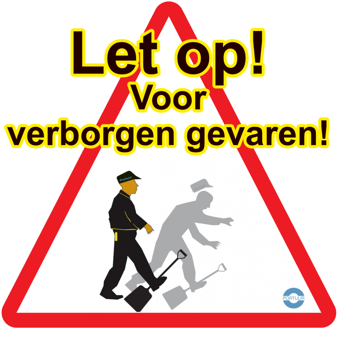 Veilig werken! | Schaduwbordenshop.nl